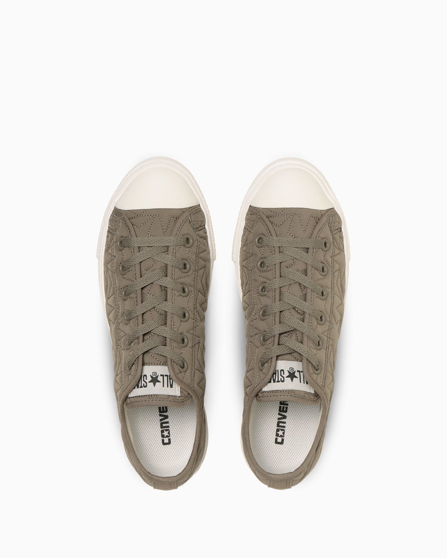ALL STAR LIGHT QUILTING ST OX / オールスター ライト キルティング ST OX (ライトトープ)– コンバース ...