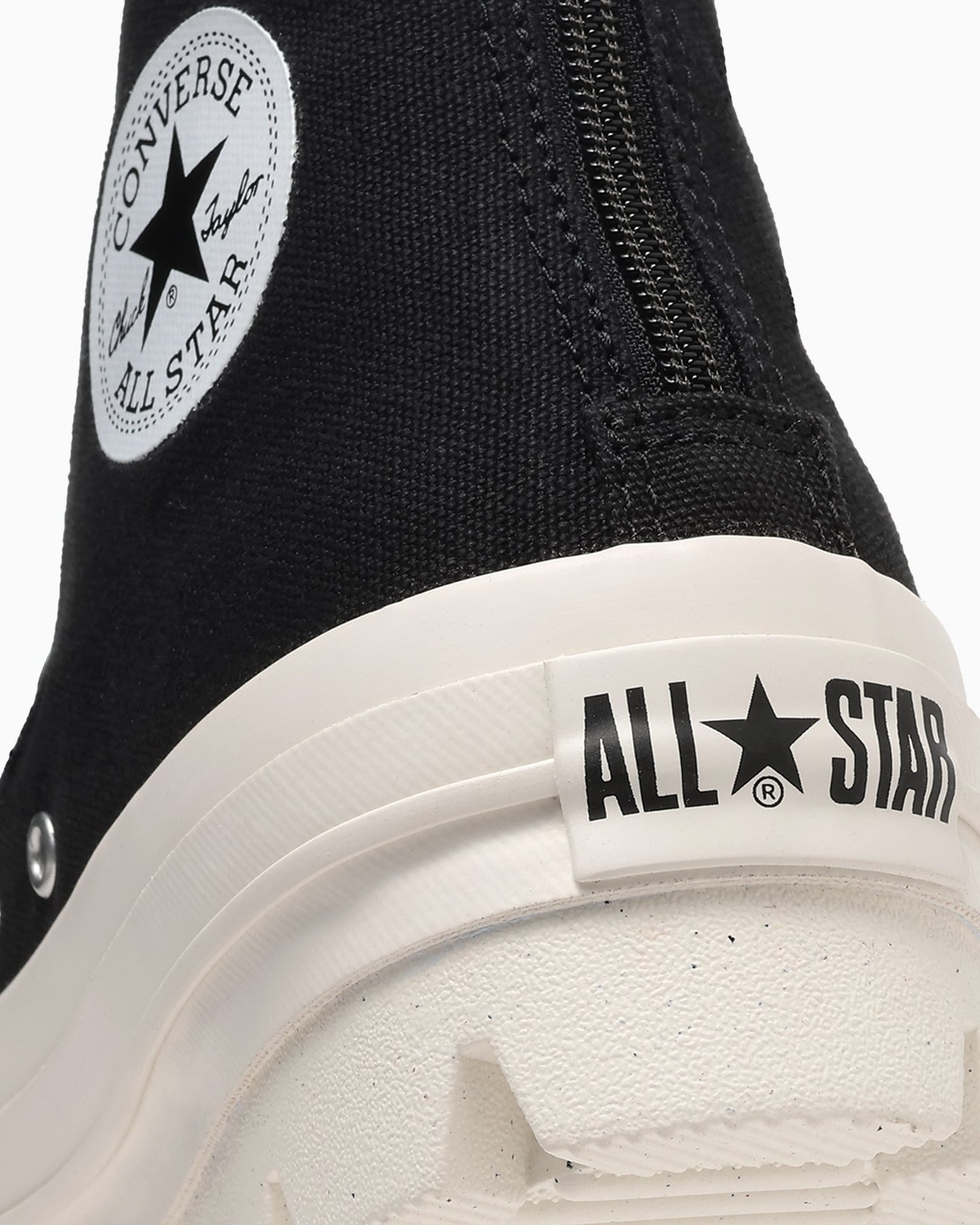 ALL STAR Ⓡ CHUNK BACKZIP HI / オールスター Ⓡ チャンク バックジップ HI (ブラック)– コンバース ...