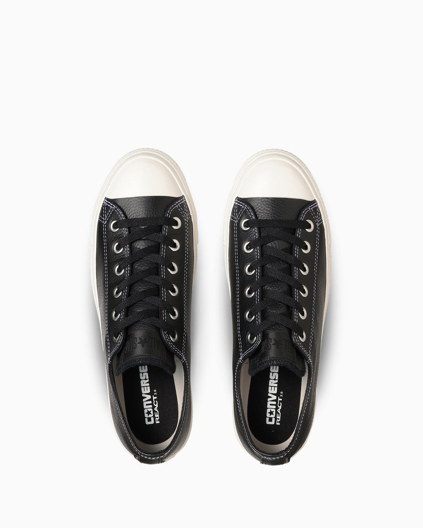 LEATHER ALL STAR Ⓡ GORE-TEX OX / レザー オールスター Ⓡ ゴアテックス OX (ブラック)– コンバース ...