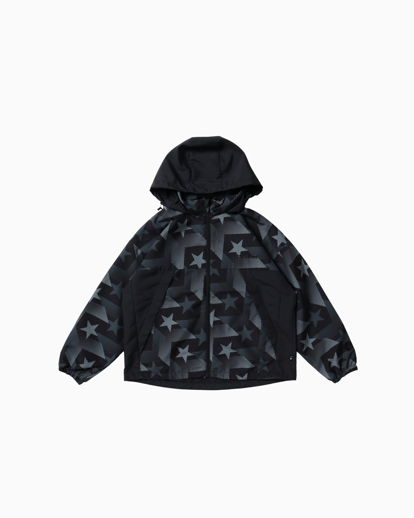 HOODED SP WOVEN JACKET W (ブラック)– コンバース オンライン ショップ | CONVERSE ONLINE SHOP